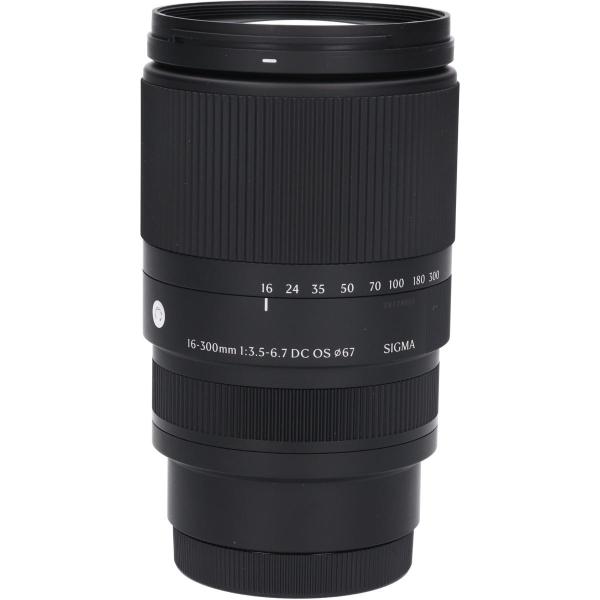 メーカ/ブランド：ＳＩＧＭＡ　商品名：Ｅ（Ｃ）１６−３００ｍｍ　Ｆ３．５−６．７ＤＣ　ＯＳ　通称：交換レンズ　商品ランク：中古品Ｂ
