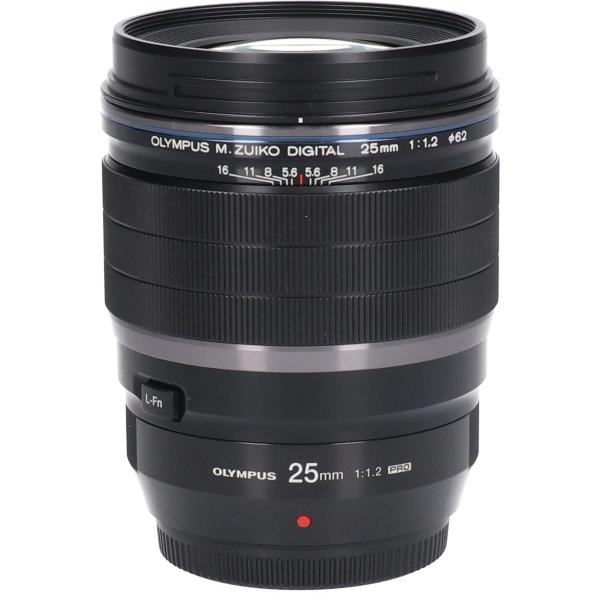 メーカ/ブランド：ＯＬＹＭＰＵＳ　商品名：ＭＺＤ　ＥＤ２５ｍｍ　Ｆ１．２ＰＲＯ　通称：交換レンズ　商品ランク：中古品Ａ