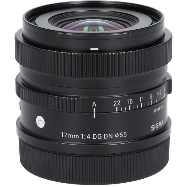 メーカ/ブランド：ＳＩＧＭＡ　商品名：Ｌ（Ｃ）１７ｍｍ　Ｆ４ＤＧ　ＤＮ　通称：交換レンズ　商品ランク：中古品Ａ