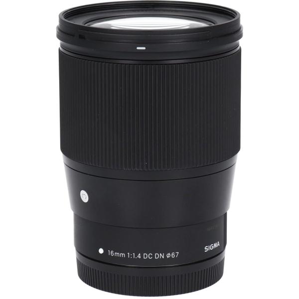 メーカ/ブランド：ＳＩＧＭＡ　商品名：ＥＦ−Ｍ　１６ｍｍ　Ｆ１．４ＤＣ　ＤＮ（Ｃ）　通称：交換レンズ　商品ランク：中古品Ｂ