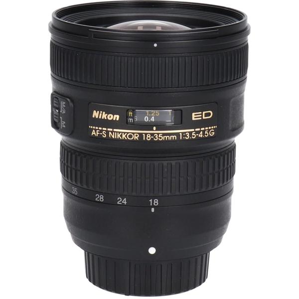 メーカ/ブランド：ＮＩＫＯＮ　商品名：ＡＦ−Ｓ１８−３５ｍｍ　Ｆ３．５−４．５Ｇ　ＥＤ　通称：交換レンズ　商品ランク：中古品Ａ