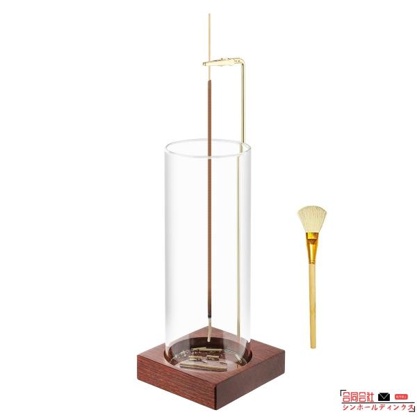 [灰が散らばらない】このデザインは、お香の灰を透明な盛り上がったガラス容器に集めるので、風で飛んで家具に落ちることはありません。 また、水洗いもできるので、いつでも清潔に保てます。[異なる直径のお香に対応】よくデザインされたクリップは、異な...