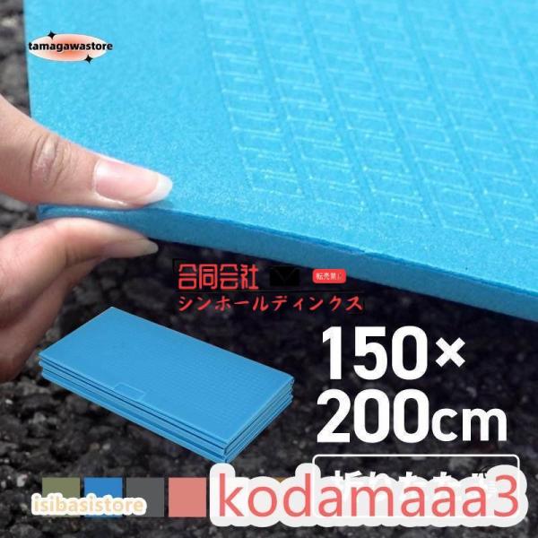 プールマット 厚手 大型 折りたたみ 屋外用 プール マット クッション 大きい 200cm 150cm 厚さ1cm ビニールプール