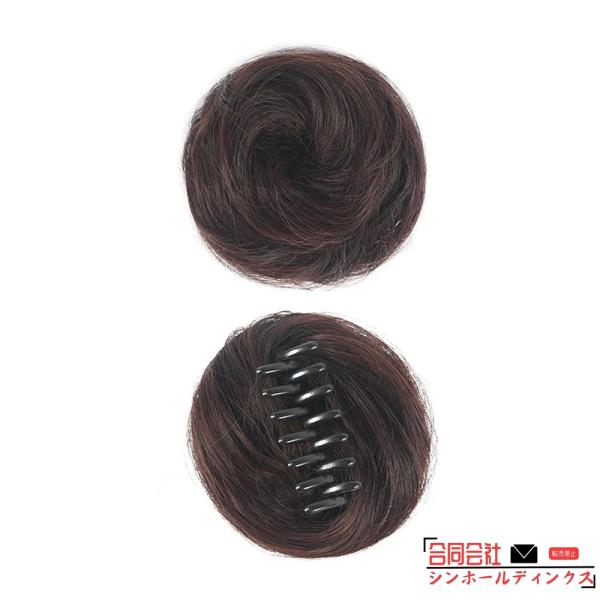 【素材】高品質耐熱ファイバー、光沢感が自然、地毛とも馴染ませやすい！一本ずつ手植えを施したハンドメイドタイプ。根元がふんわりと自然に立ち上がり、より自然な風合いになります。【固定クリップで外れにくく、長時間つけられる】クリップで結び目を挟む...