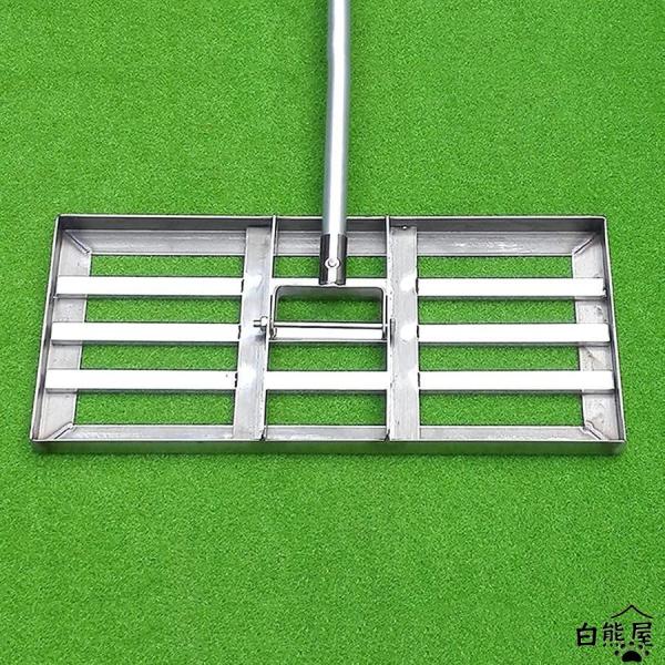 熊手 レーキ ハンドレーキ 芝生レーキ サッチ取りレーキ 芝生レベリングレーキステンレス鋼レベル土壌または汚れ地表面を簡単に TREEECFCST 903