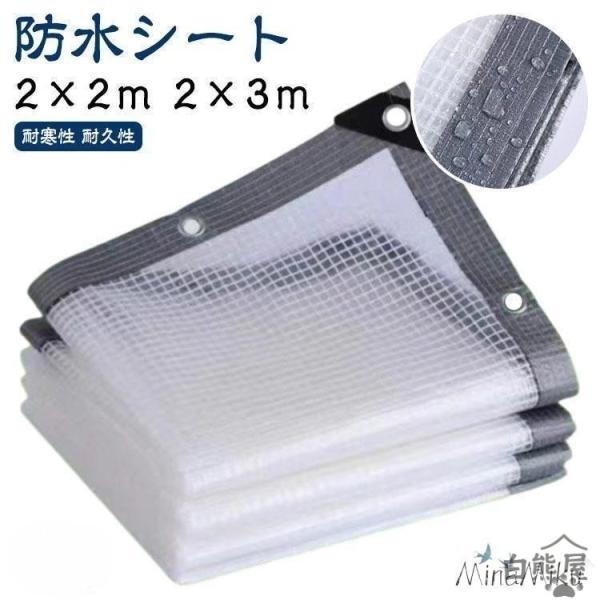 防水シート 家庭用 園芸用 ベランダ 雨よけシート アウトドア 透明 防風 雨除けカーテン 植物保護 防塵 屋外用 屋根 2×3m ビニールカーテン