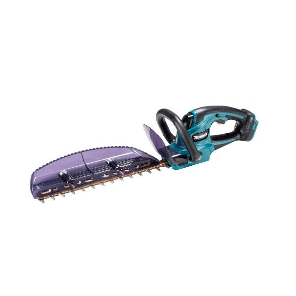 高速カットで軽快刈込み。　 従来機に比べカット数が約１０％アップ。　 滑らか形状で集草性アップ。