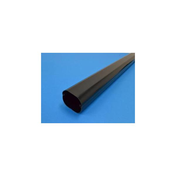 十分な機能とコストを両立したＬＤシリーズ配管化粧カバー　 曲線と直線のラインを組み合わせた建物にマッチしたビューティフルな仕上げで、建物にとけ込み美観を損ないません。