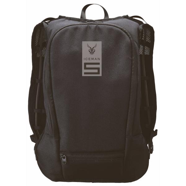 ベスト全体に通したチューブに冷水を循環させ、背中だけでなく前両胸部もしっかり冷却させます。