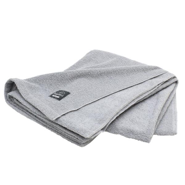 乾きやすい綿混パイルを使用した風合いの良いタオルケット。