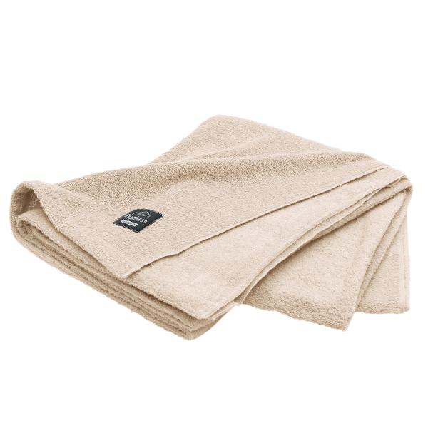 乾きやすい綿混パイルを使用した風合いの良いタオルケット。