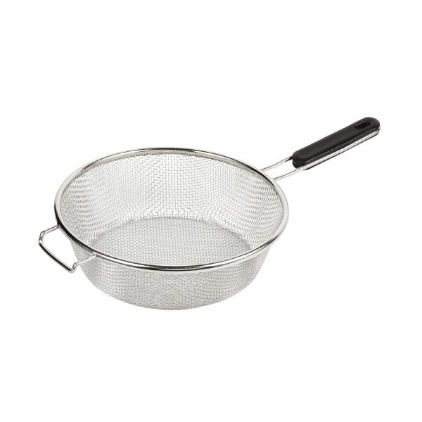 フライパン調理の際、茹であげに便利なストレーナー