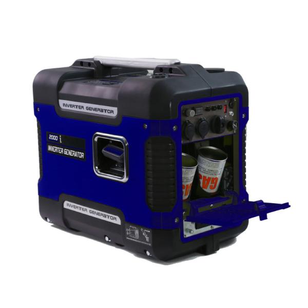 定格出力1500w、ポータブルガスインバーター。