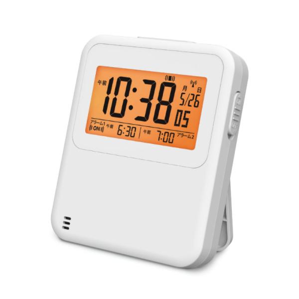 高性能な振動式電波目覚ましクロック