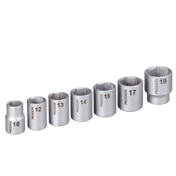 収縮が少なく、より精度の高い加工が可能な冷間鍛造技術によって製造されたソケットは、レーザーマーキングが施され素早く直観的な選択を可能にします。