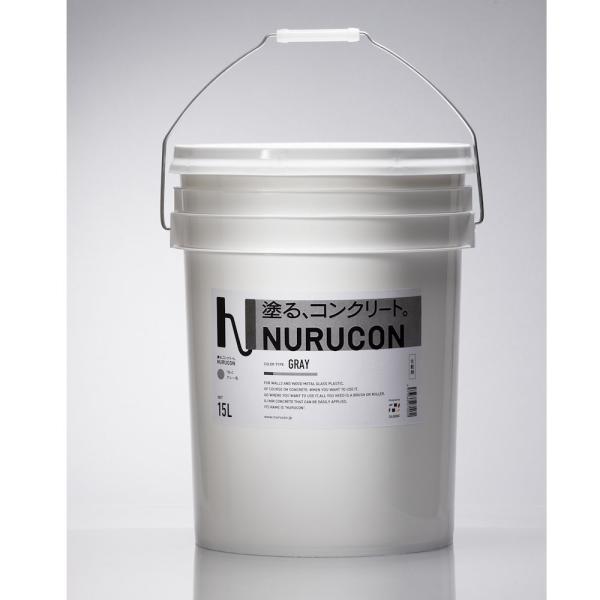 ローラー1本、DIY感覚でコンクリートをキレイに。１５Lは高濃度プロ用です。