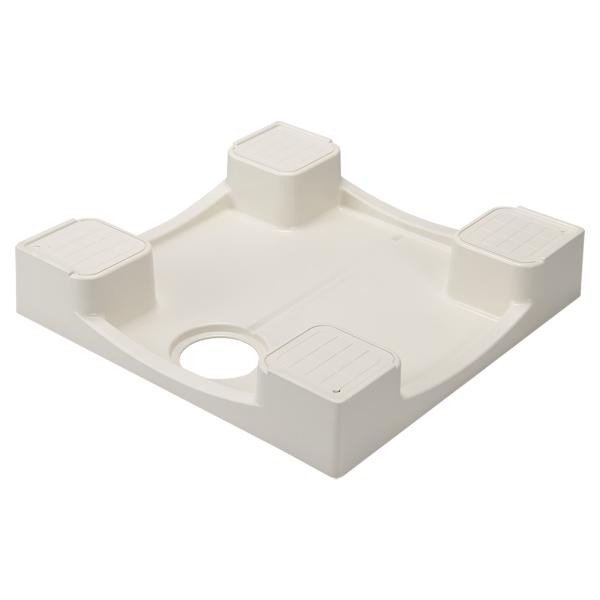 排水口のお手入れに便利な高さ