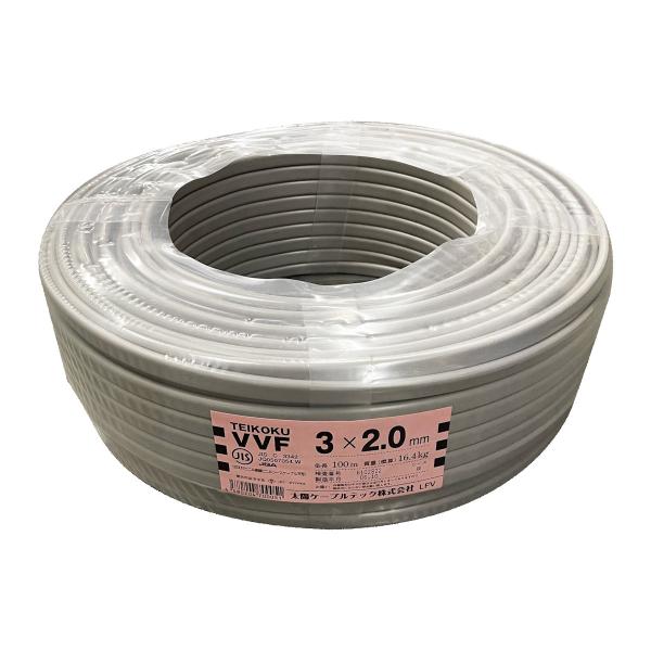 絶縁体と被覆の剥離がしやすく作業性に優れています。６００Ｖ以下の住宅や建築物の屋内配線、クーラー配線用として使用します。