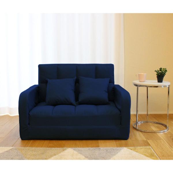 急な来客でも安心！　 ソファ、カウチソファ、ベッドの３ＷＡＹで使用可能！