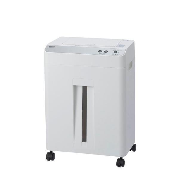 紙を置くだけで最大６０枚を自動細断。耳障りなモーター音を抑えた静音仕様。