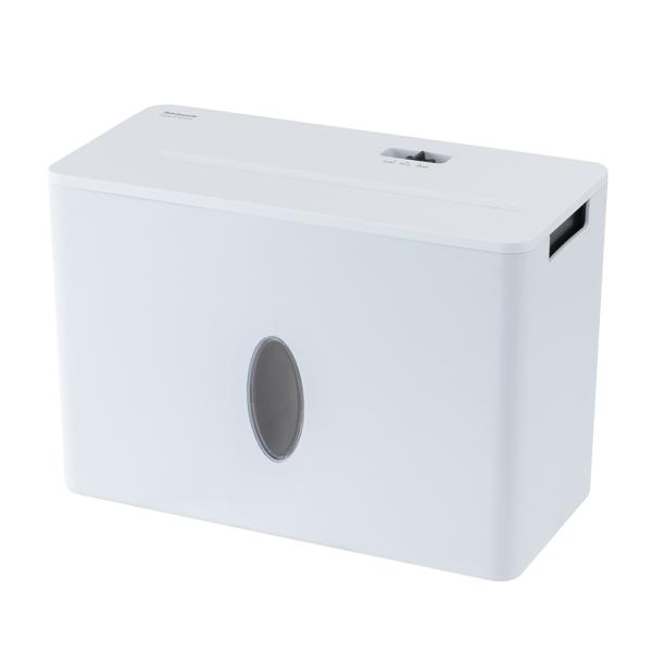 場所を取らない省スペースタイプの静音シュレッダー