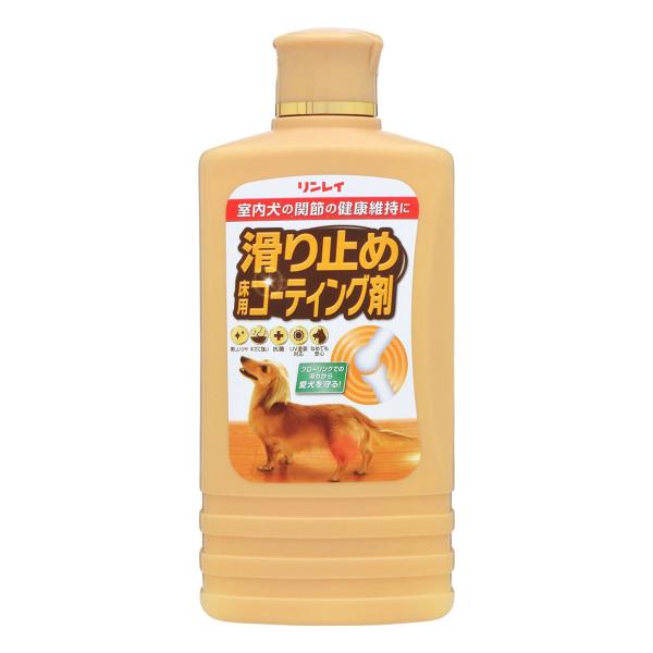 圧倒的な滑り止め性能により、フローリングでの滑りから室内犬を守ります。