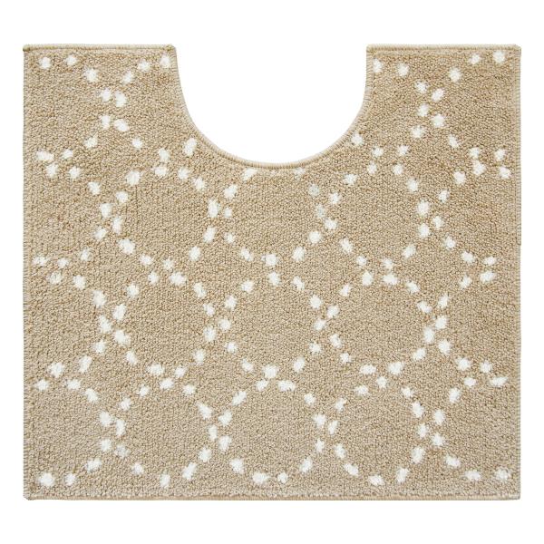 北欧風のデザインと、柔らかな色味が可愛いトイレマットです。