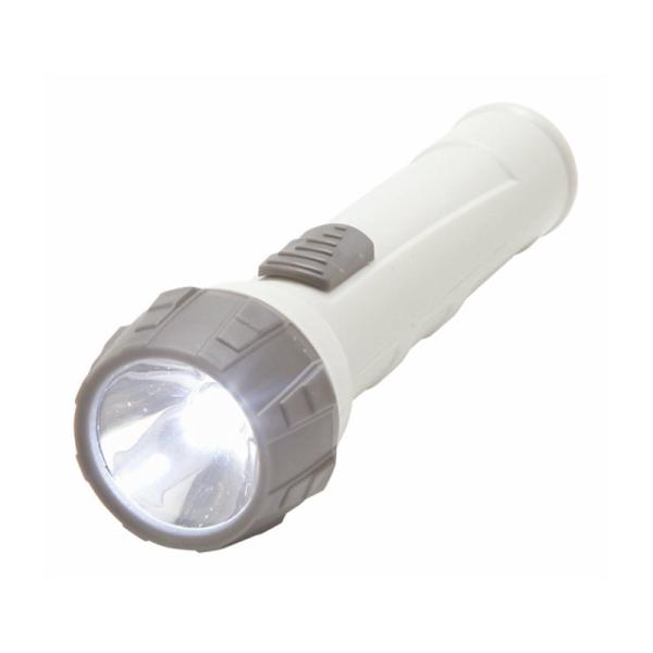 単３乾電池が付いたすぐに使えるＬＥＤライト懐中電灯