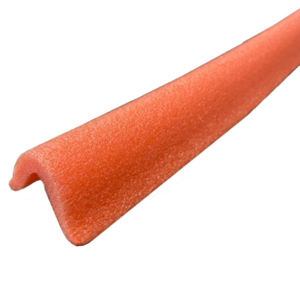 壁の出隅やテーブルの端など、汎用性の高い、養生用のＬ型の養生カバーです。