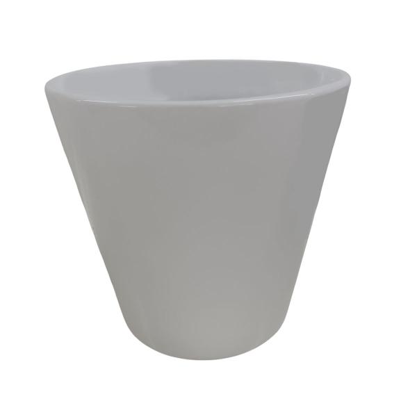 ベーシックなカラーでお部屋をコーディネートできる陶器製の鉢カバー