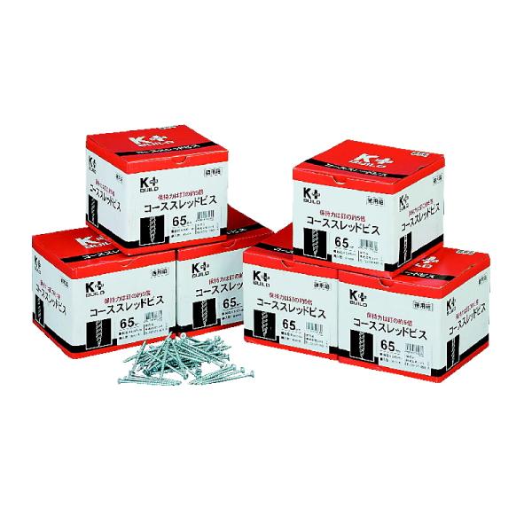 ●線径：４.２ｍｍ　●長さ：６５ｍｍ　●形状：半ねじ　●入数：約５００本