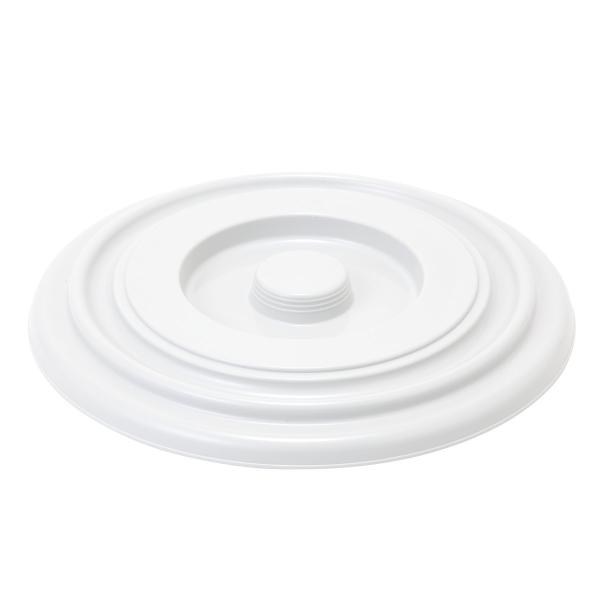 「取手が握りやすいバケツ　本体」の専用フタです。別売りの本体と一緒にご使用ください。食品衛生法適合。食品や飲料水にも使用可能です。