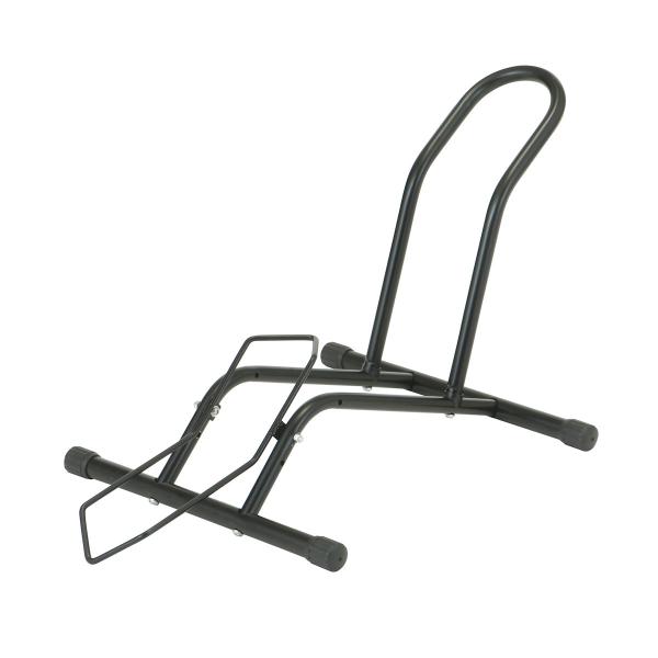 転倒防止補助用の自転車スタンド　　省スペースで設置できます。