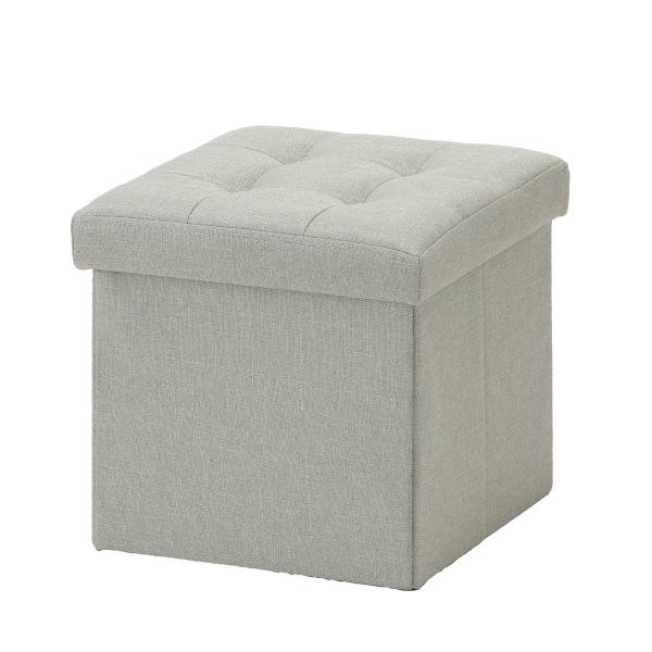 小物収納にもなるスツール