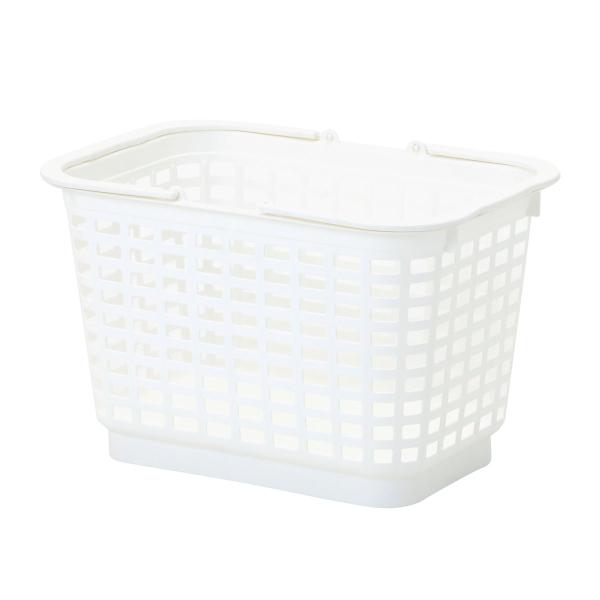 バスケットを腰が楽な高さに変えられる