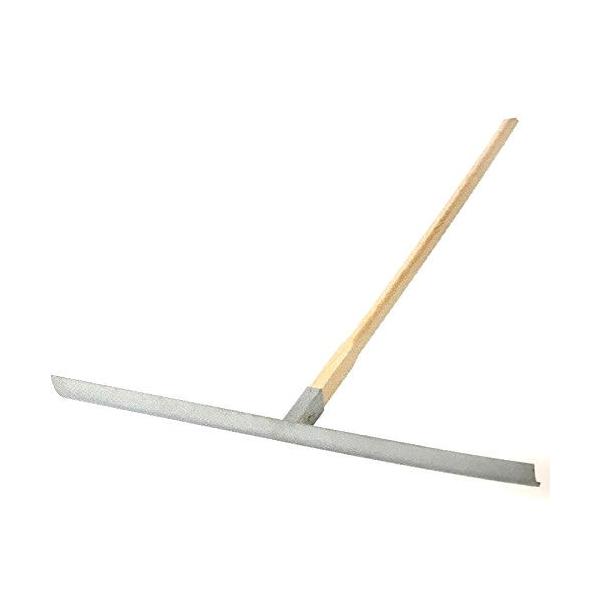 強靭マグネシウム製コンクリート土間用レーキ