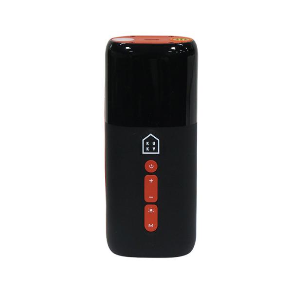 自転車メーカーが作った使い易い、手のひらサイズの電動空気入れ