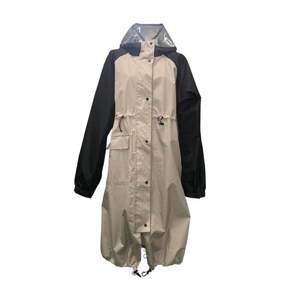 耐水圧１０，０００ｍｍ／透湿性２０，０００ｇ　自転車用ヘルメット対応