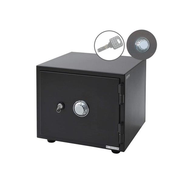 ダイヤル錠とリバーシブル錠の二重ロック機構