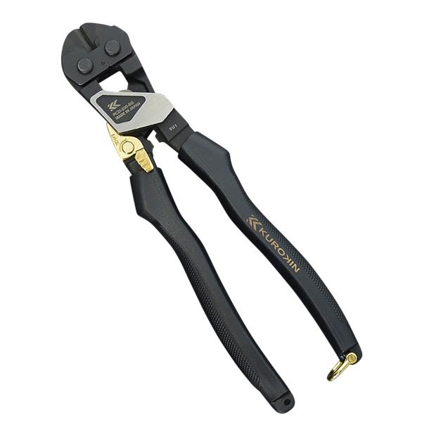 片手での作業性に特化した設計で、8番線まで片手で切断できる剛性を実現しています。