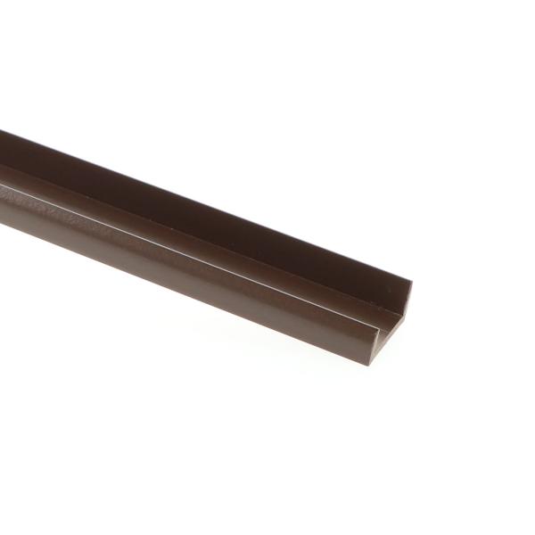 エコな簡易内窓単品部材。横カバー、ブラウン。