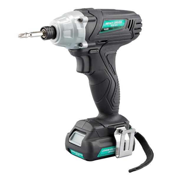 女性や手の小さい人も握りやすい細グリップ採用の充電式インパクトドライバー