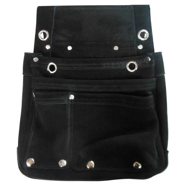 使い込むほどに味が出る！上質スウェード本革生地使用！耐久性と柔軟性を合わせ持った釘袋。