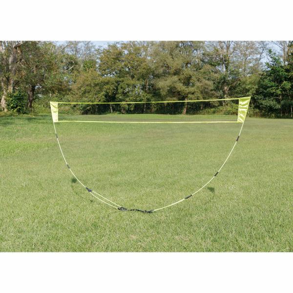 自立式の簡易バドミントンセット