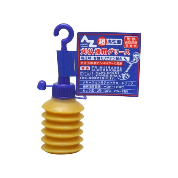 摩耗、焼付け防止効果の高い超高性能刈払機用グリース