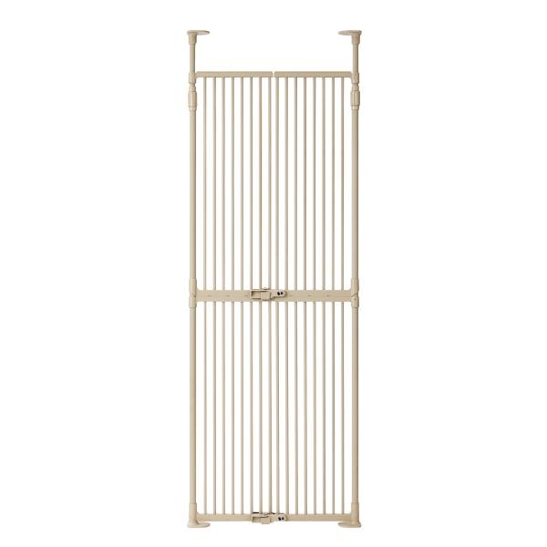 ネコちゃんが脱出しにくく安全で設置簡単なゲートです。