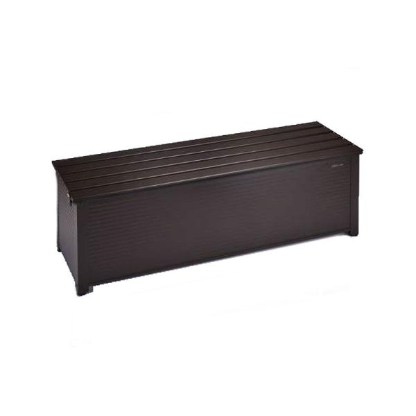 軽量で耐久性に優れたアルミ製ベンチ型収納ボックス