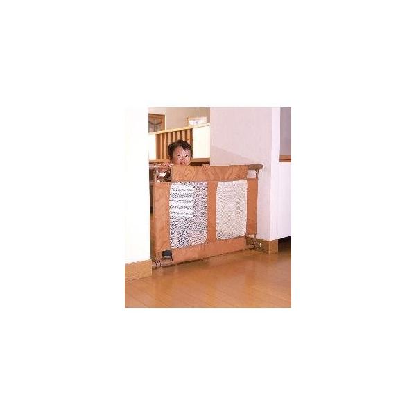 ●大人がまたぎやすい高さ６０ｃｍで、ママにやさしい設計です。●メッシュ素材を使用し、お子様をやさしくしっかりガード！●つっぱり式で簡単に取付可能です。