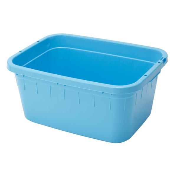 使い勝手の良い６０型。野菜洗い、ガーデニング、ペットのシャンプー他、幅広くお使いいただけます。多用途に使える大きなタライです。