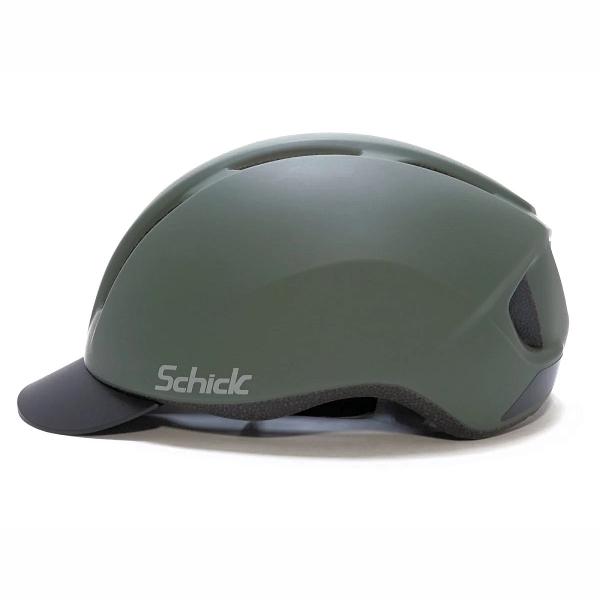 ハードバイザー付きのアーバンモデルヘルメット。